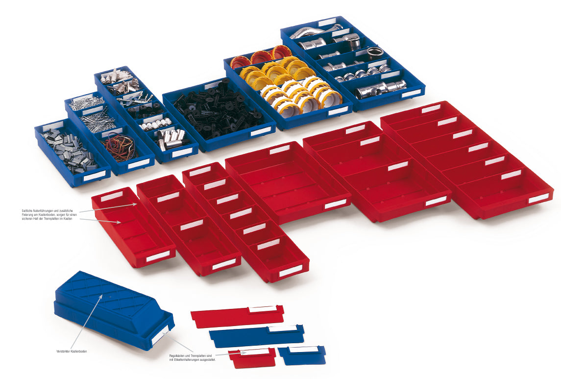 Storage Bins for Shelving