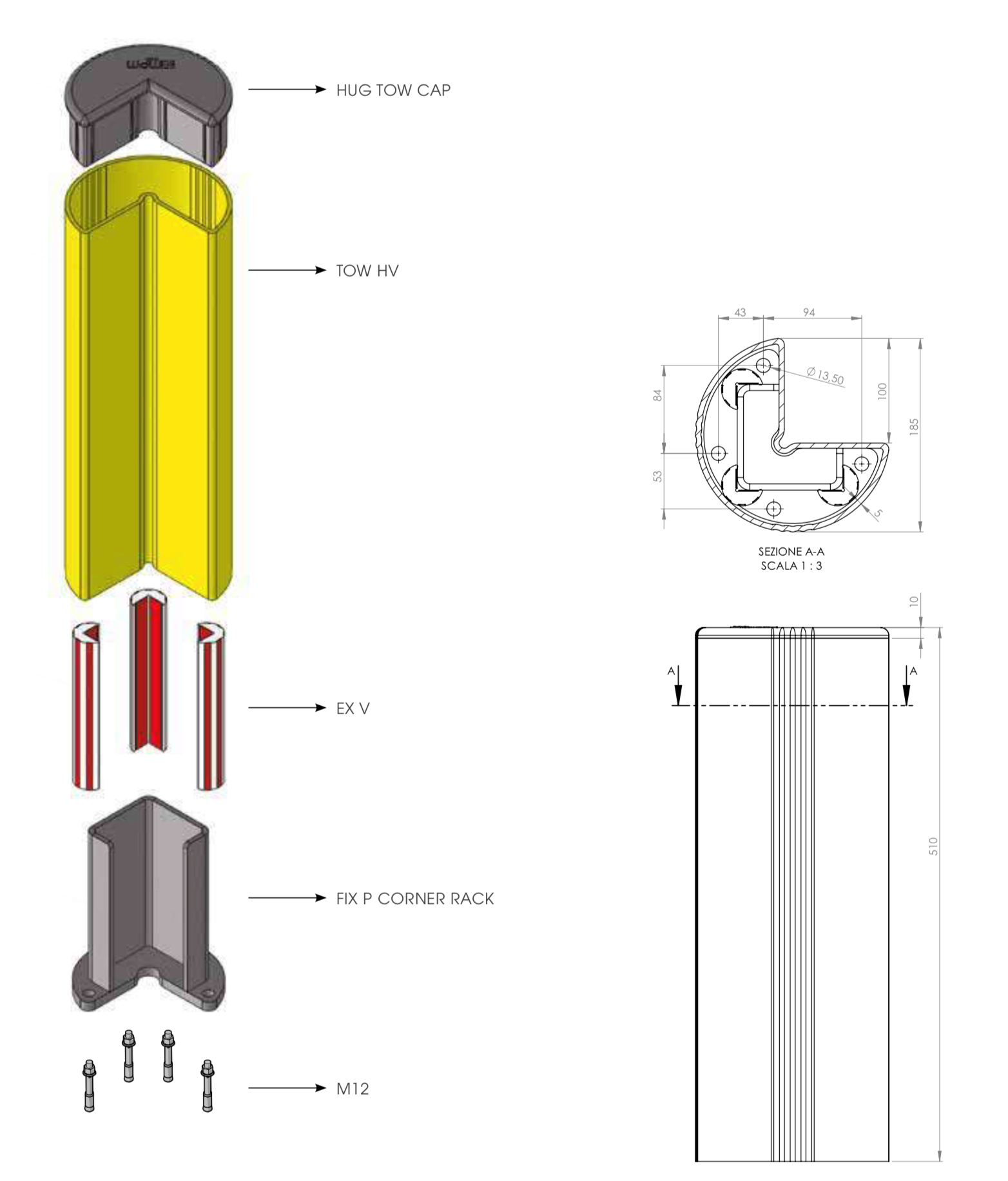 Pallet Rack Corner Guards