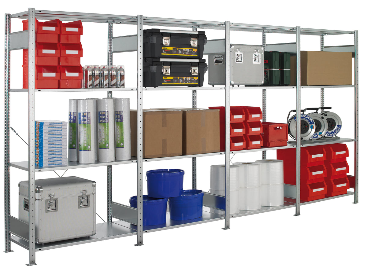 Steel Shelving- Multi Bay Kits
